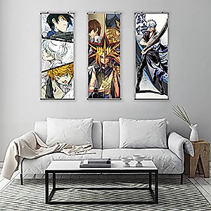 CosInStyle Anime Scroll Poster - Fabric Prints 100 cm x 40 cm | Premium and Artistic Anime Theme Gift | Japanese Game Hanging Wall Art Room Decor