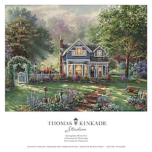 Ceaco - Thomas Kinkade - Inspirations - Springtime Memories - 300 Piece Jigsaw Puzzle