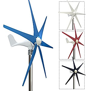 Mars Rock 58CM 22.83" Length High Strength Carbon Fibers Black Color Wind Blade Nylon Fiber Wind Turbine Blade for DIY Horizontal Wind Turbine Generator Windmill Assembling