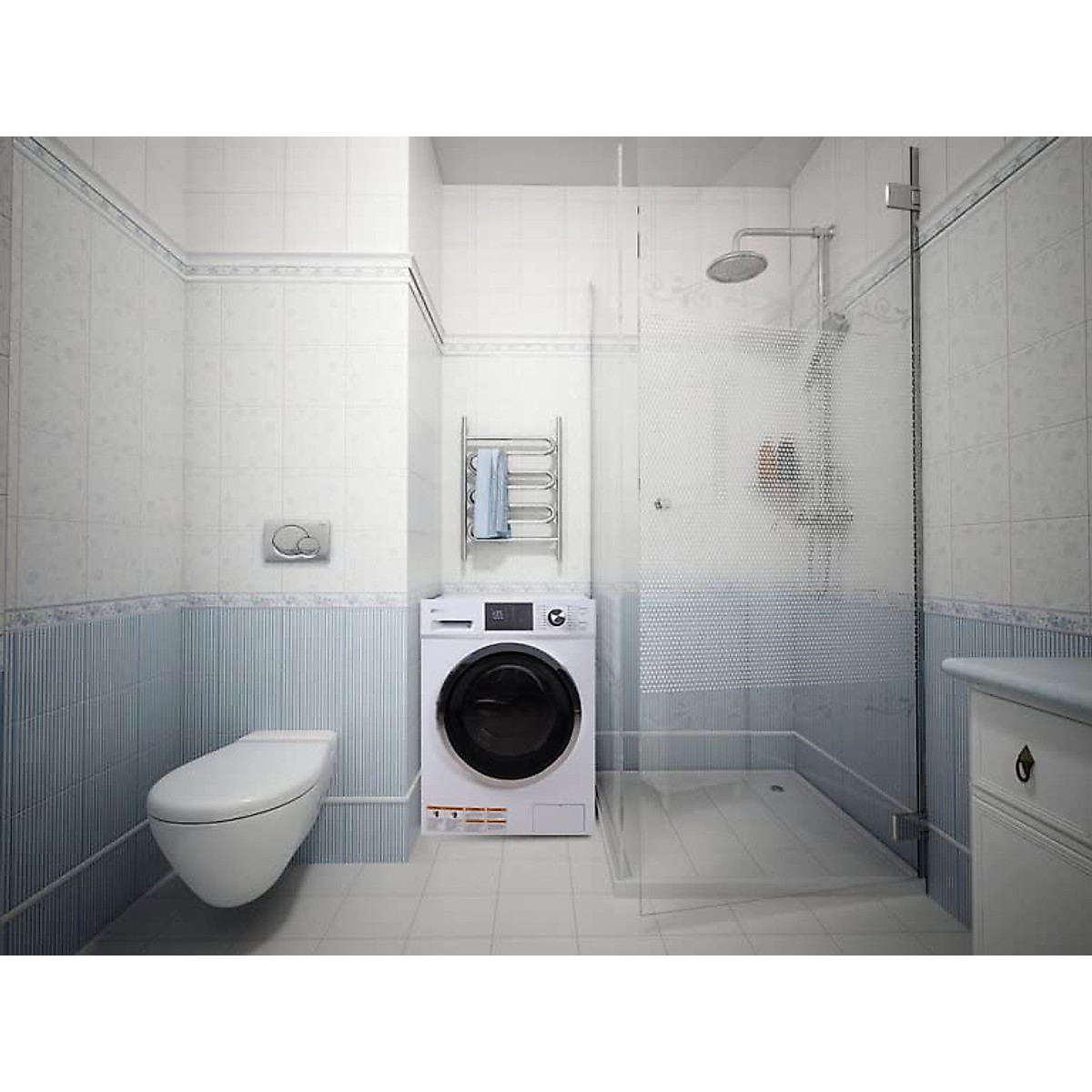 RCA RWD270 Washer and Dryer Combo 2.7 cu ft - White