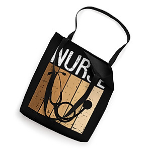 Nurse Stethoscope Black History Month BLM Melanin RN Nursing Tote Bag