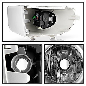 KEEKPO - For 2007-2014 Toyota FJ Cruiser Front Bumper Fog Lights Driving Lamps w/Switch Pair Set Replacement Left+Right