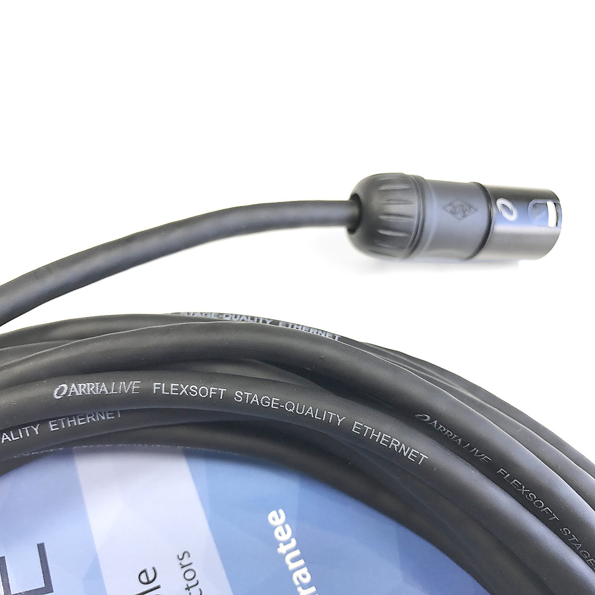 Arria.Live 50' FlexSoft Stage-Quality Ethernet Cable with Smart Convertible EtherCon Style Connectors