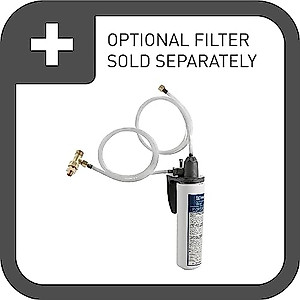 Moen Spot Resistant Stainless Sip Modern Cold Water Kitchen Beverage Faucet with Optional Filtration System, Drinking Water Faucet, S5530SRS