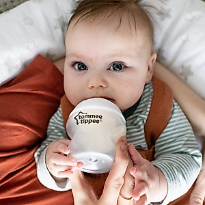 Tommee Tippee Closer to Nature Baby Bottle with 0-2 Mo. Newborn Pacifier - 5-Ounce