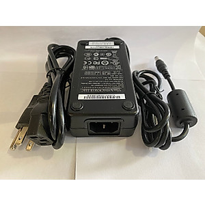 Genuine Parts w/Barrel Round Tip 12V 5A AC/DC Adapter Compatible with EDAC EDACPOWER ELEC MW MN Power EA10521C-120 EA10521C120 EA1060A EA1050A-120 EA1050A120 12.0V 5.0A 60W 12VDC Supply Cord Charger
