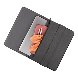 [U] by UAG Mouve 16-inch Laptop Sleeve Sleek & Modern Padded Protective Carrying Case Snug Tailor Fit, up to 16-inch Devices, Compatible with MacBook Pro, Dark Grey