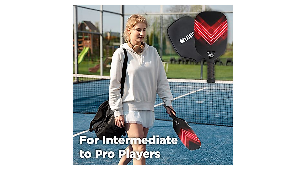 Kasaca USAPA Carbon Fiber Pickleball Paddle - Edgeless Design