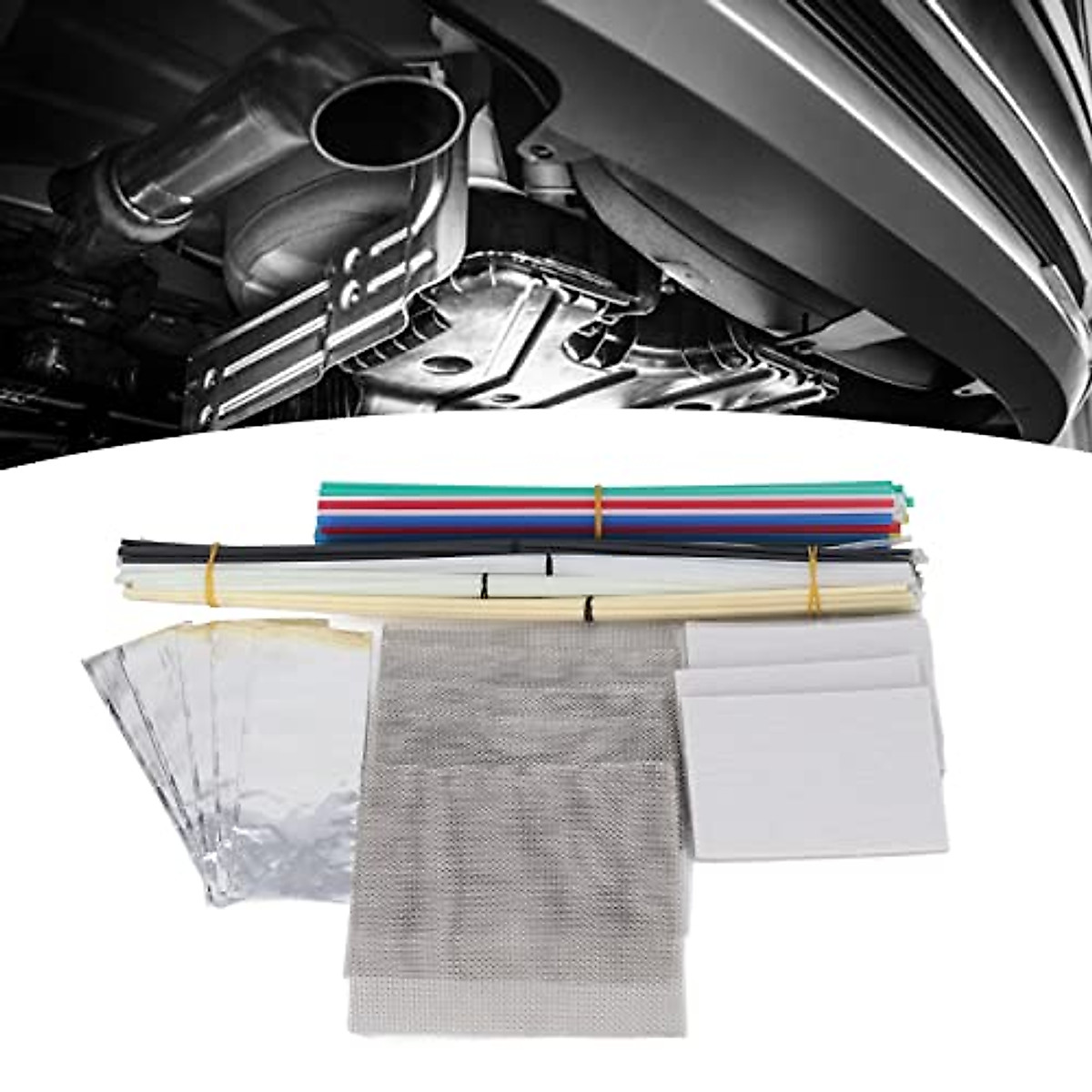 Plastic Welder Rod, 106PCS Plastic Welding Rod Stainless Steel Mesh for Water Pipe for Kayak