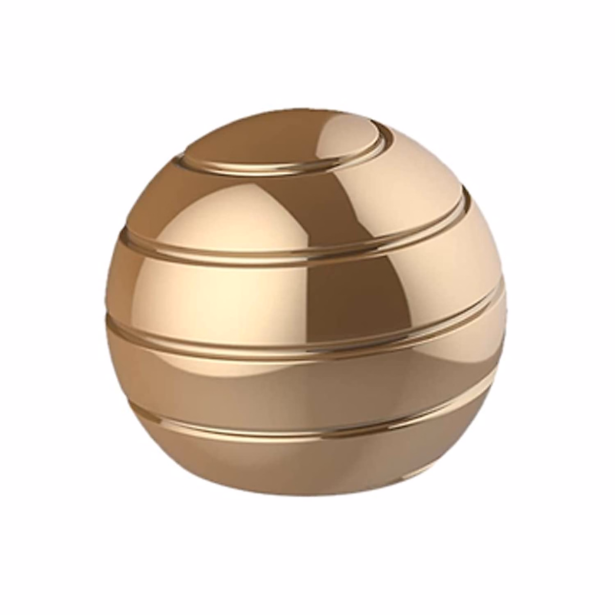 Aomeiter Desktop Motion Toys, Full Body Optical Illusion Fidget Spinner Ball, Creates a Mind-Bending Optical Illusion of Continuously Flowing Top Adult&Kids Pressure Reduction Toys Gifts