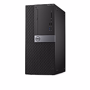 Dell OptiPlex 7050 Tower Desktop Computer, Intel Core i7-7700, 8GB DDR4, 1TB Hard Drive, Windows 10 Pro (TMXP3)