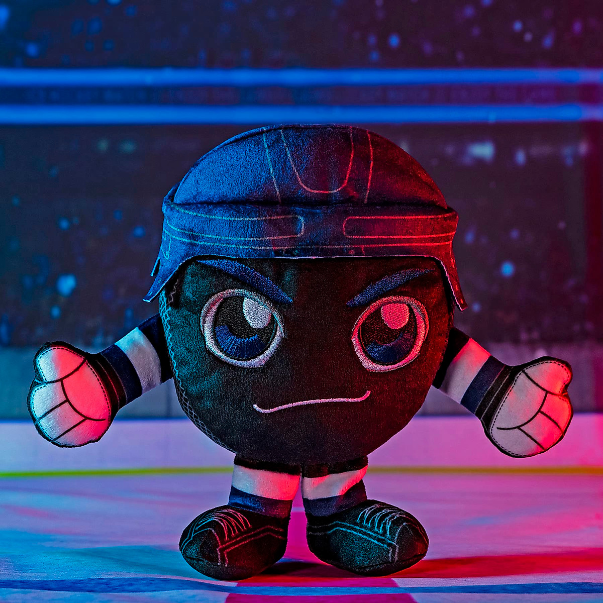 Bleacher Creatures Tampa Bay Lightning 8" Kuricha Hockey Puck Sitting Plush- Soft Chibi Inspired Plush