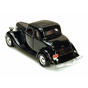 1934 Ford Coupe, Black - Motormax 73217 - 1/24 Scale Diecast Model Toy Car