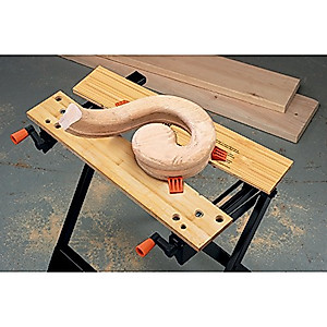 BLACK+DECKER Workmate Portable Workbench, 350-Pound Capacity (WM125)