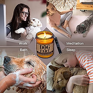 Dog Fart Candle Dog Mom Gifts, to Dog Lover Gifts Funny, Dad Gifts from Daughter, Funny Gifts for Husband from Wife, Housewwarm Gifts for Friend, Friend Gifts for Long Distance