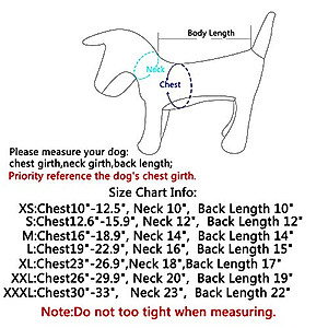 Vecomfy Reversible Dog Coats for Small Dogs Waterproof Warm Dog Jacket for Cold Winter,Red and Grey M