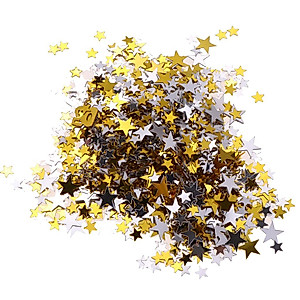 misppro 1Pack 60g Star Sprinkle Confetti Table Scatter Banquet Party Wedding Ceremony