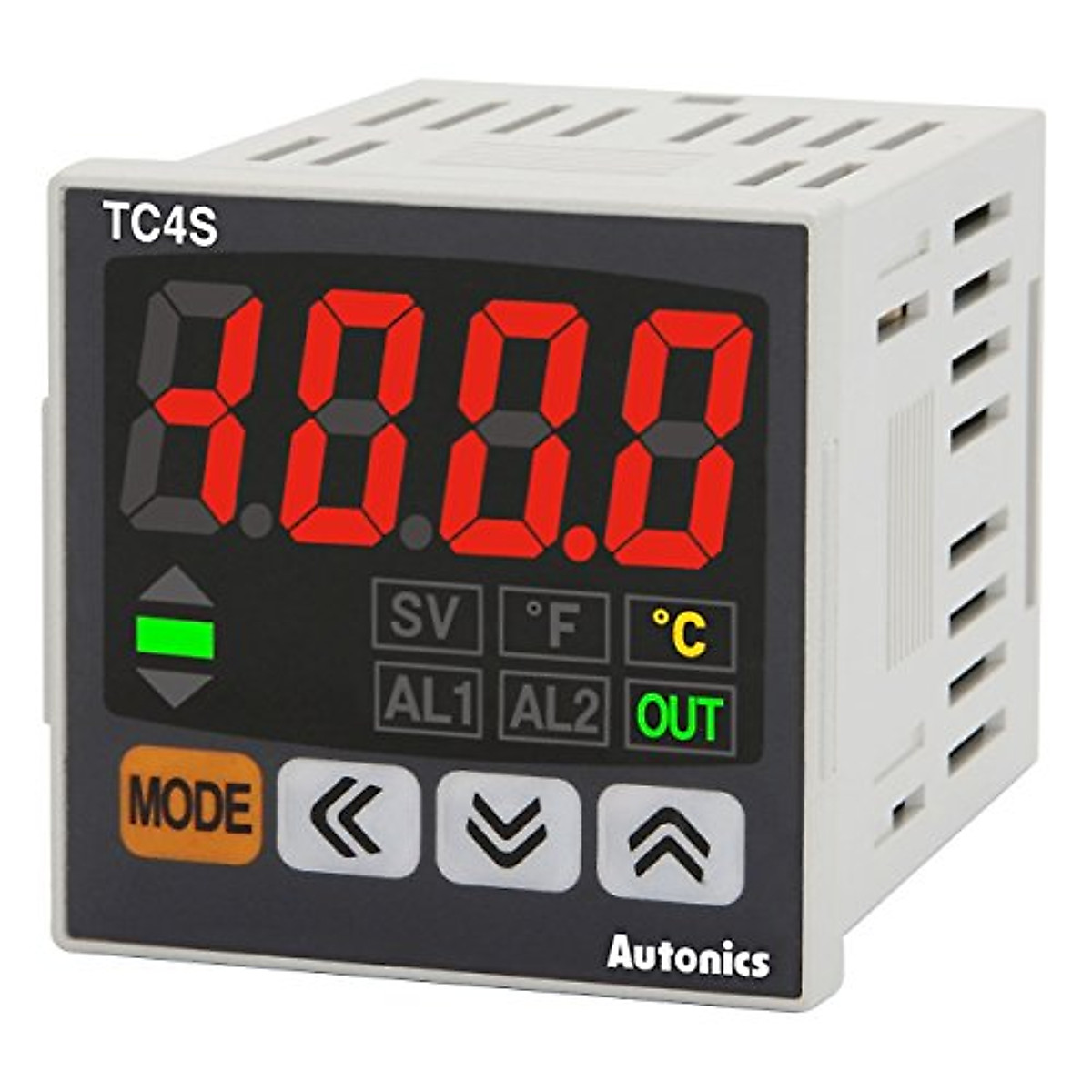 AUTONICS TC4S-14R Temperature Controller, 4-Digit, 100VAC to 240VAC