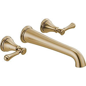DELTA FAUCET T5797-CZWL Tub Filler Wall-Mount, Champagne Bronze