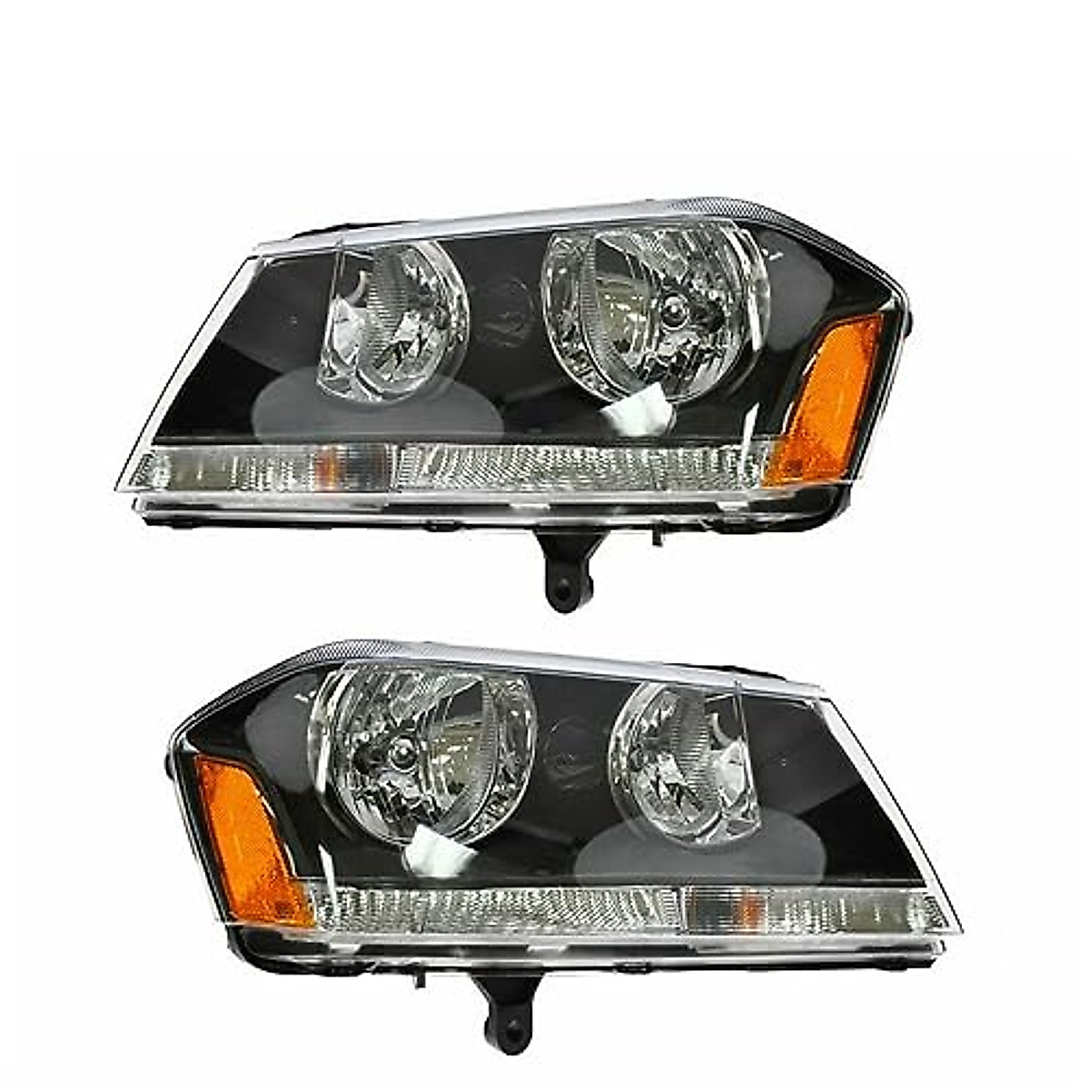 HH Building 2pcs Headlight Factory Style Halogen Bulb Left Right Side Headlights Headlamps 5303744AC 1ALHP00675 LHT03517