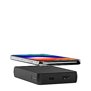 Mophie Charge Stream powerstation Wireless - Made for Qi Enabled Smartphones and Tablets (6,040mAh) - Black (401101514)