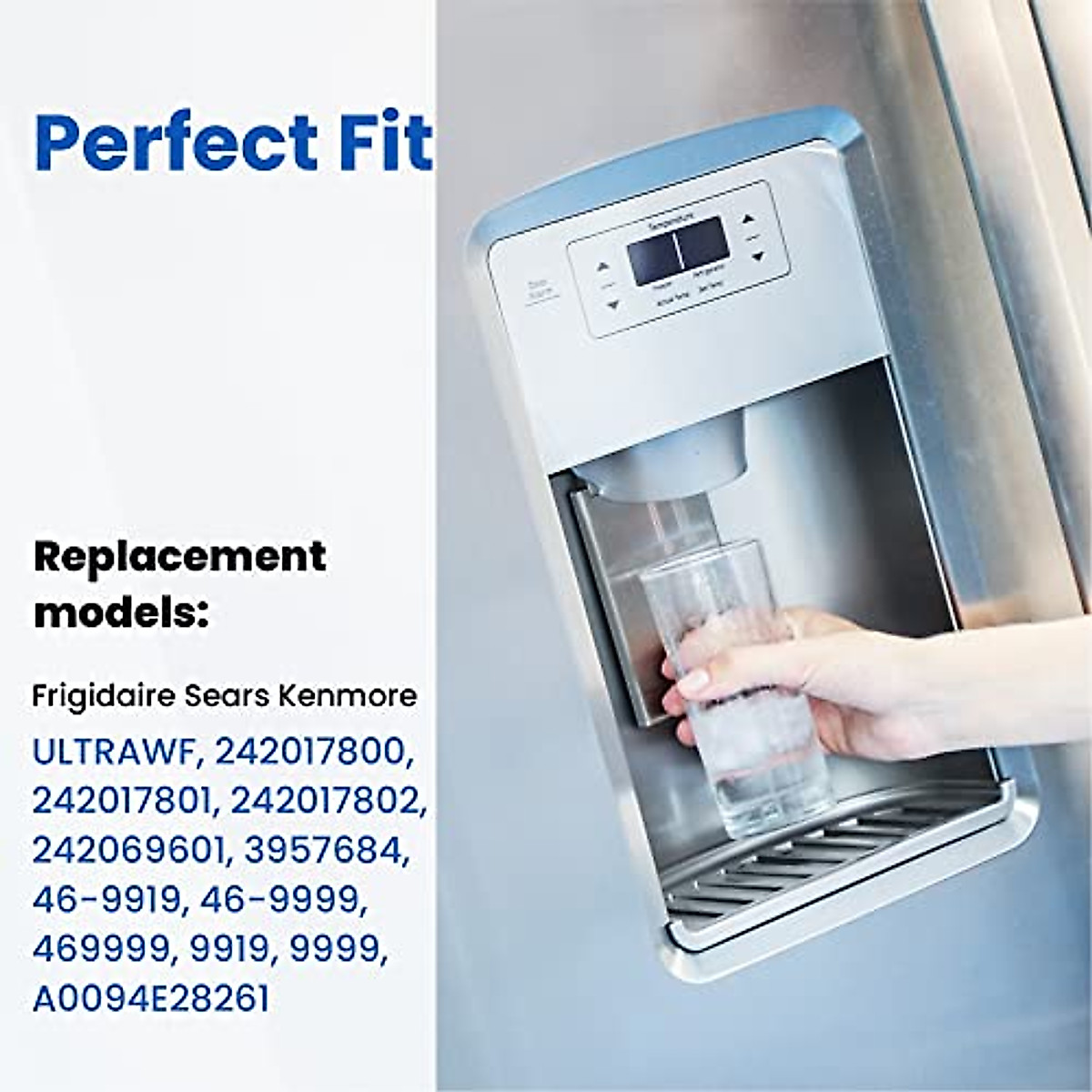 Haprait HP005 Replacement for ULTRAWF & PAULTRA Pure Air Ultra, Compatible with Pure Source Ultra, Kenmore 9999, 469999, 46-9999, 3 PCS