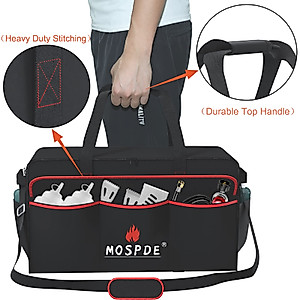 22 Inch Griddle Carry Bag for Blackstone 1666 22 Inch Grill Table Top Griddle Without Hood Lid, Fits Blackstone 22" Grill Griddle with Grill Cover Carrying Bag