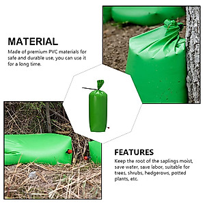 Happyyami Trees Drip Irrigation Bag Flower Watering Bag Planting Water Bag Tree Garden Watering Bag Trees Tree Drip Watering Bag Water Bag for Irrigation Dripping Water Watering can PVC