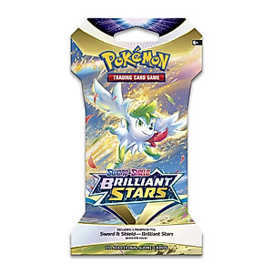 Pokemon Sword and Shield Brilliant Stars (8) Sleeved Booster Packs Sealed