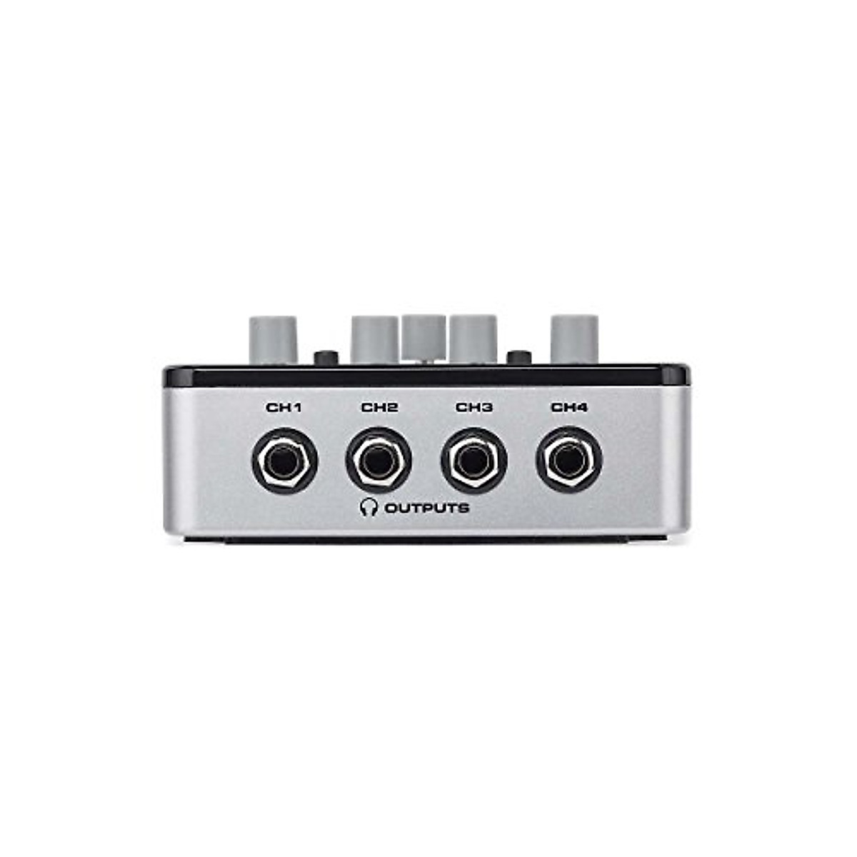 Samson QH4 4-Channel Studio Headphone Amplifier + Stereo Headphones + Stereo Interconnect Cable, 10 feet - Top Value Amplifier Bundle