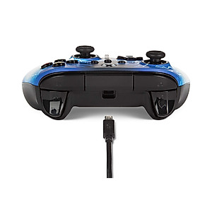 PowerA 1521745-02 Enhanced Wired Controller, Arc Lighting, Double Vibration Function, Back Button, Xbox Series X, S, Xbox One, PC, Windows 10/11 (Officially Licensed Product)