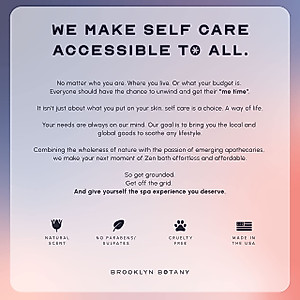 Brooklyn Botany Dead Sea Salt and Sweet Orange Body Scrub - Moisturizing and Exfoliating Body, Face, Hand, Foot Scrub - Fights Stretch Marks, Fine Lines, Wrinkles - Great Gifts for Women & Men - 10 oz