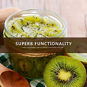 Betrome 4 oz Clear Glass Jars with Silver Metal Lids, 40 Pack 100ml Mason Jars Round Canning Jars Jelly Jars Small Spice Jars for Herb,Jelly,Jams, for Kitchen Storage, 1 Pen & Labels Included