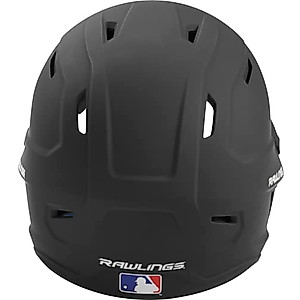 Rawlings | MACH Batting Helmet | Matte Black | Senior 6 7/8" - 7 5/8"