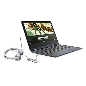 Lenovo Ideapad 3 Chromebook - 14.0" - Intel Celeron N4020-4GB - 64GB eMMC - Abyss Blue - Chrome OS - 82C1002AUS (Bundle with Headset)