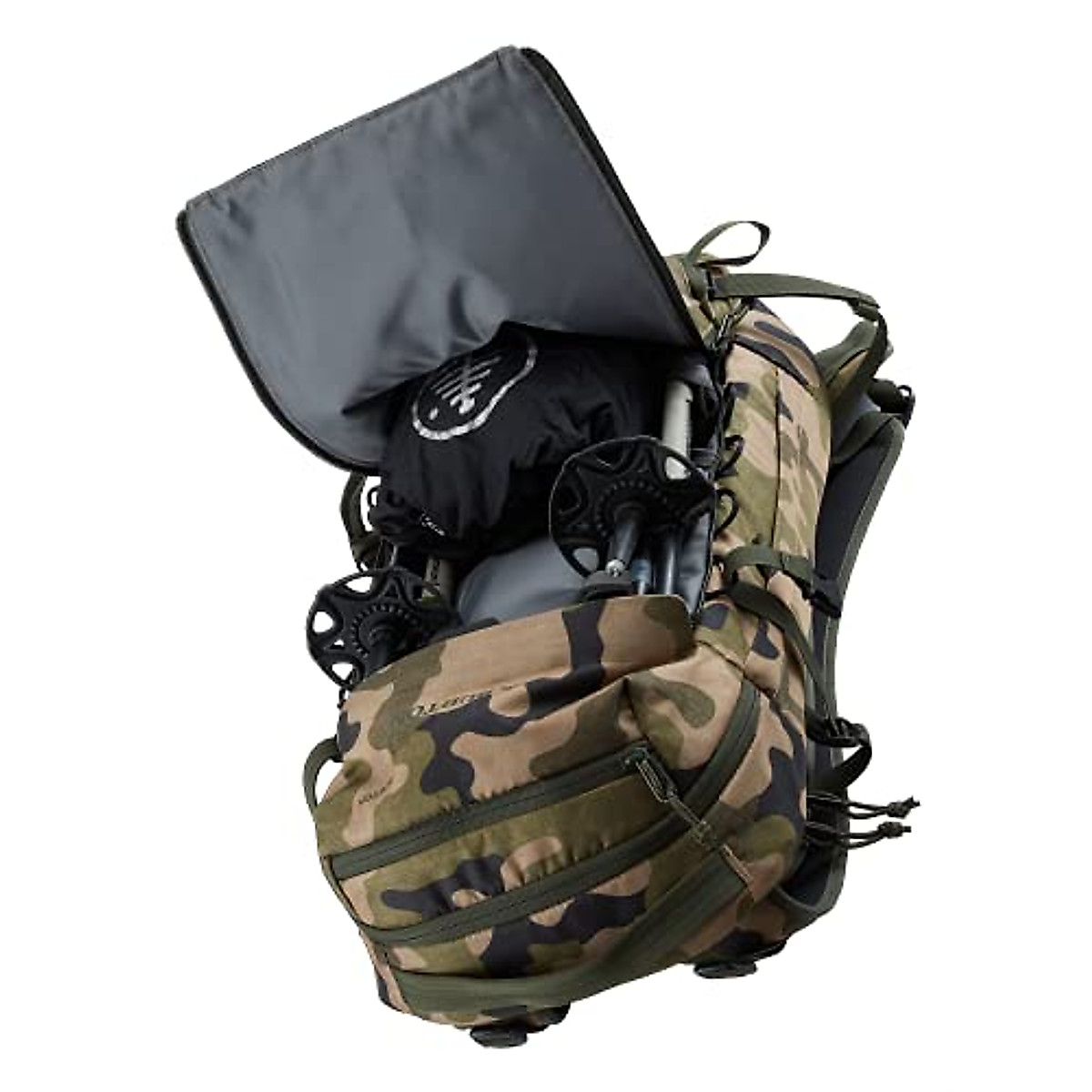 Burton Sidehill 25L Backpack, Martini Olive Terra Camo, One Size