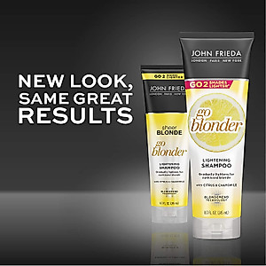 John Frieda Shampoo Sheer Blonde Go Blonder Lightening 8.3 Ounce (245ml) (2 Pack)