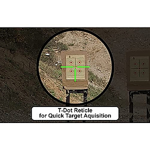 UTG 6" ITA Red/Green CQB T-dot Sight with Offset QD Mount