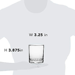 Libbey Chatham Rocks Cocktail Glasses, 12.75-ounce, Set of 8