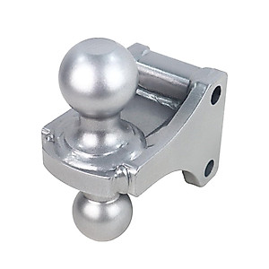 Shocker Air Hitch with Combo Ball Mount (2" & 2-5/16" Balls), Fits 2" Hitch - 12,000 lbs