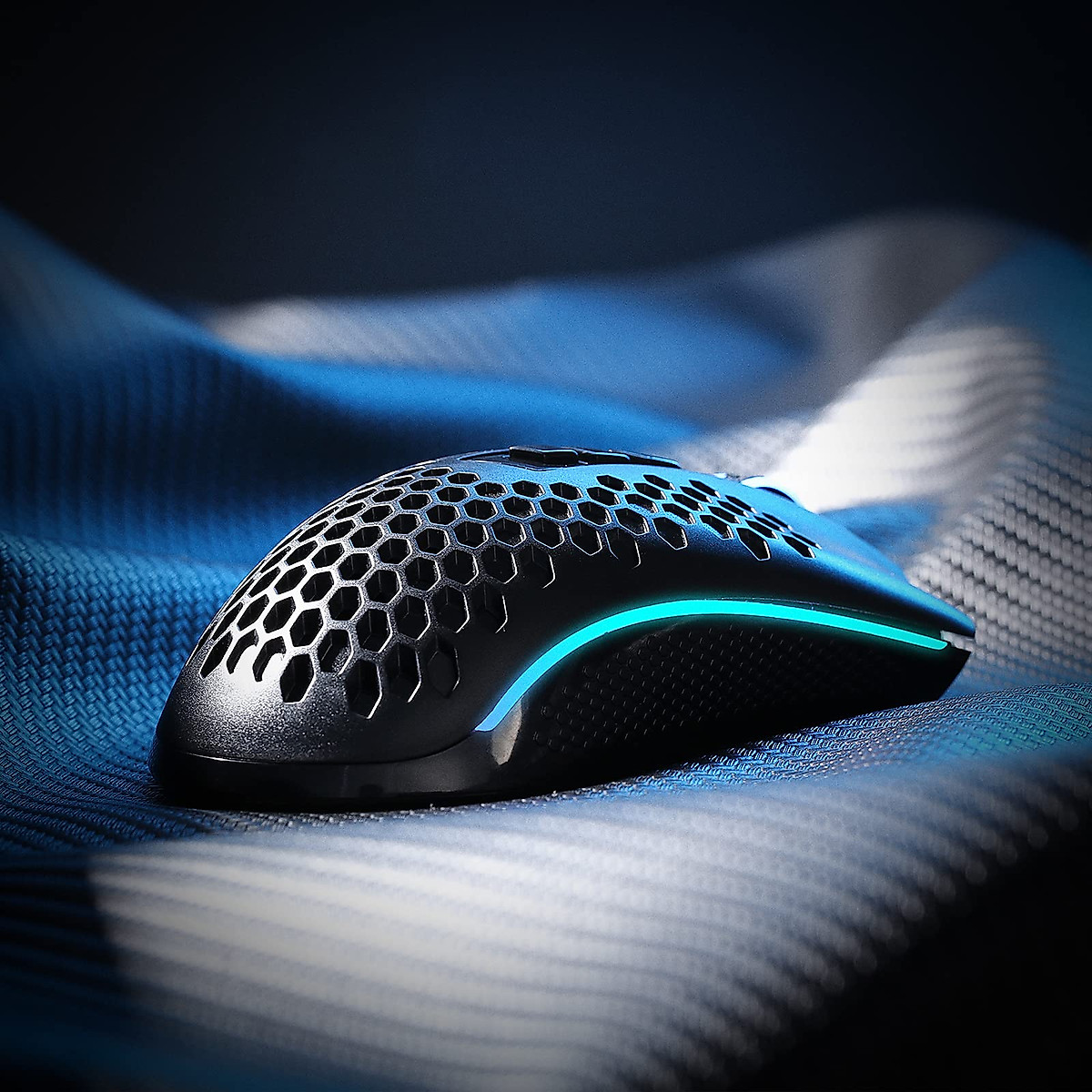 Redragon M808 Storm Pro Wireless Gaming Mouse, RGB Honeycomb Form - 16,000 DPI Optical Sensor - Programmable Macro Buttons - Precise Registration