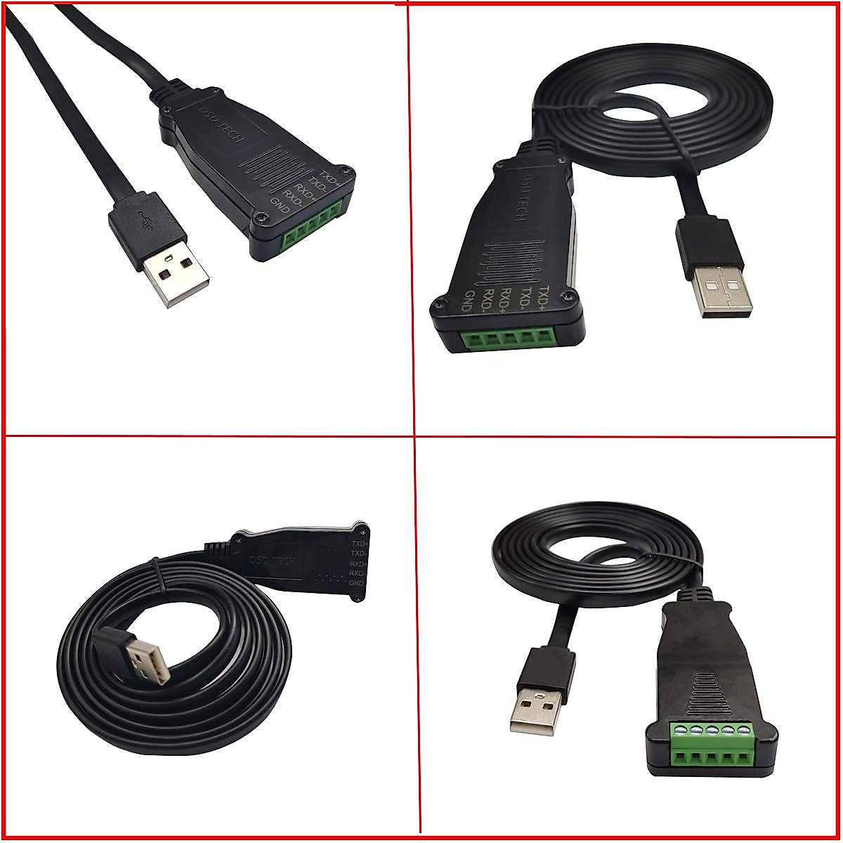 DSD TECH SH-U11L USB to RS485 RS422 Cable with FTDI FT232 Chip-1.5M/5FT