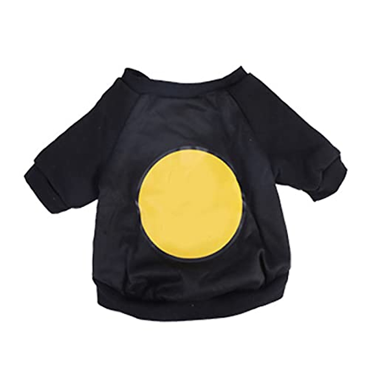 Naroote Pet Cat Shirt Cute Soft Pet T Shirt Comfortable Face Print Short Sleeve Pullover Pullover Stretches for Everyday (L)