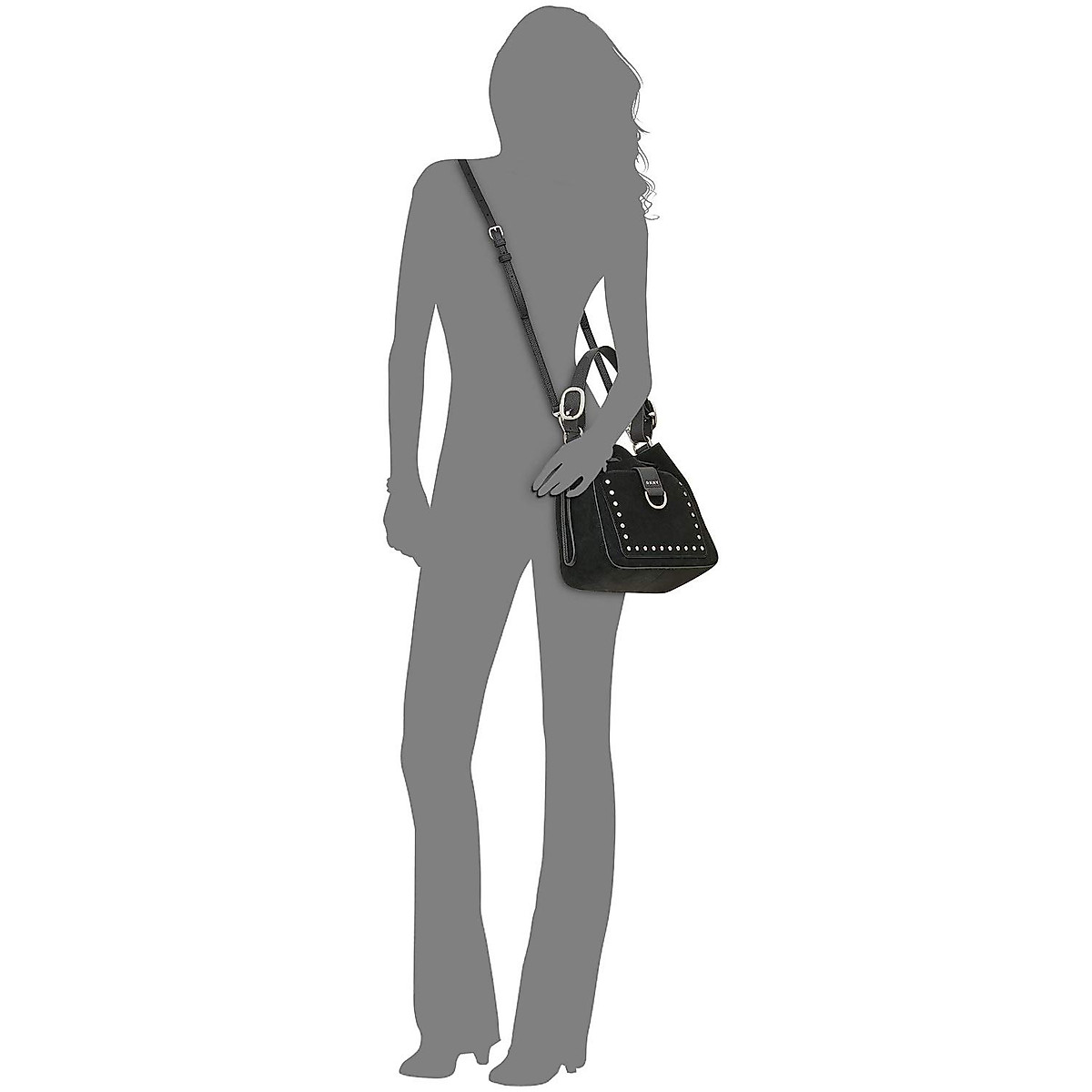 DKNY Wayne Black/Silver One Size