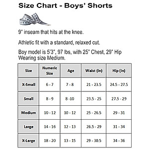 5 Pack Big Boys Youth Athletic Mesh Basketball Shorts with Pockets Quick Dry Activewear (Set 2, Large)
