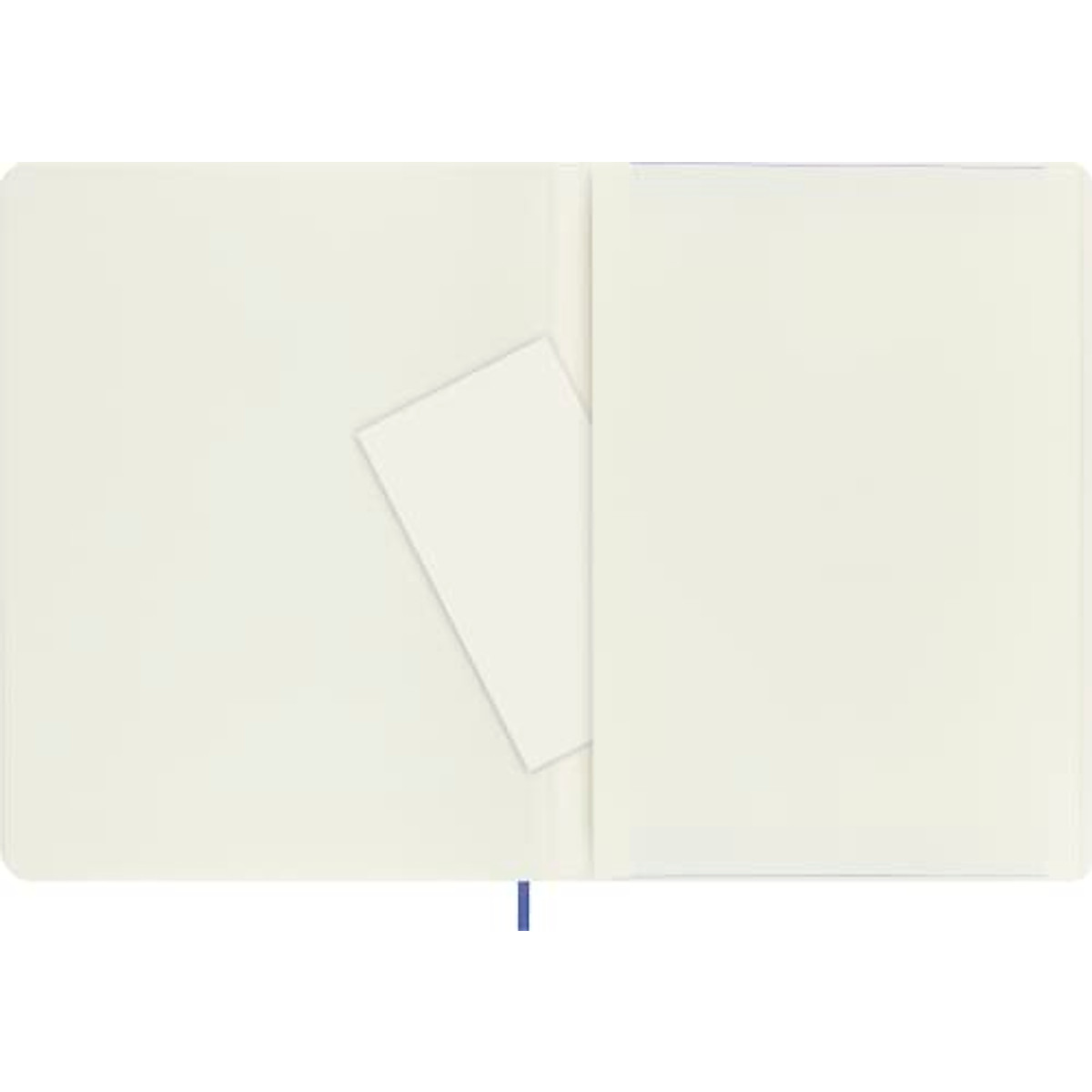 Moleskine Classic Notebook, Soft Cover, XL (7.5" x 9.5") Plain/Blank, Hydrangea Blue, 192 Pages