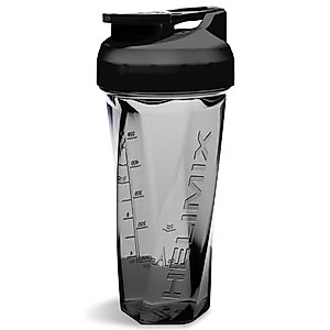 HELIMIX 2.0 Vortex Blender Shaker Bottle 28oz | No Blending Ball or Whisk | USA Made | Portable Pre Workout Whey Protein Drink Shaker Cup | Mixes Cocktails Smoothies Shakes | Dishwasher Safe