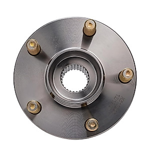 Detroit Axle - Front 2pc Wheel Bearing Hubs for 05-14 Subaru Outback Legacy, 2 Wheel Bearing and Hubs Assembly 2005 2006 2007 2008 2009 2010 2011 2012 2013 2014 Replacement