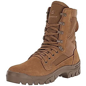 GARMONT TACTICAL T8 Bifida Military Combat Boots for Men and Women, Army, Air Force, AR670-1 Compliant Footwear, Suede Leather, Multi-Terrain Shoes, Coyote, Size 13