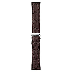 Tissot T852045399 21mm Lug Brown Leather Strap